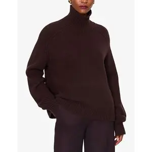 JOSEPH Tilly High-neck Relaxed-fit Cashmere Jumper