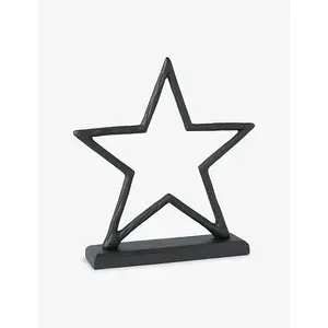 VILLEROY & BOCH Christmas Chic Star Christmas Ornament - Black