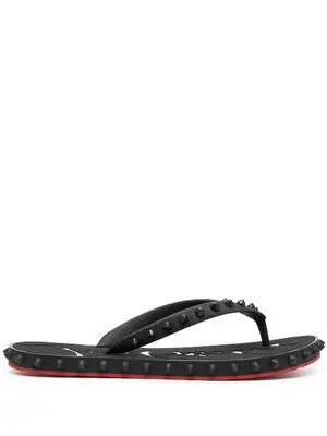 CHRISTIAN LOUBOUTIN Super Loubi Flip Flops - Multicolor