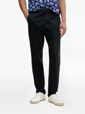 BENETTON Straight-leg Chino Trousers - Blue