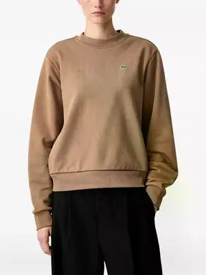 Lacoste Relaxed Fit Fleece Crew Neck Sweatshirt