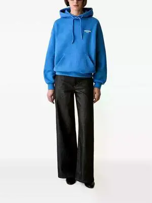 WRSTBHVR Studio V12 Logo-print Drawstring Hoodie