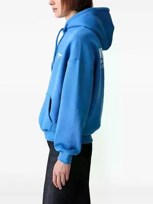 WRSTBHVR Studio V12 Logo-print Drawstring Hoodie