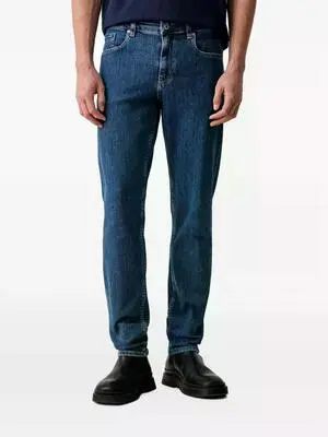 Karl Lagerfeld Logo-patch Straight-leg Jeans