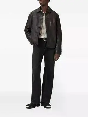 ALLSAINTS Nates Leather Jacket