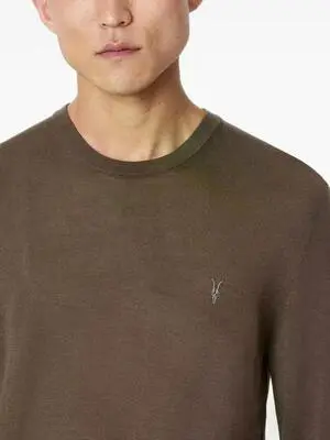 ALLSAINTS Mode Merino Wool Ramskull Jumper