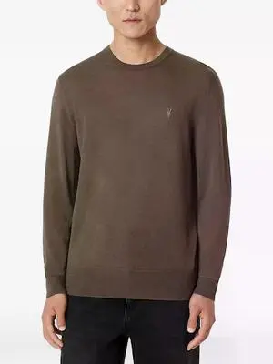 ALLSAINTS Mode Merino Wool Ramsckull Jumper - Green