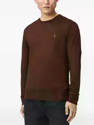 ALLSAINTS Mode Merino Ramskull Jumper - Brown
