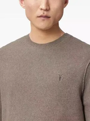 ALLSAINTS Statten Ramskull Crew Neck Jumper