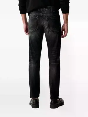 Karl Lagerfeld Faded Whiskered Jeans