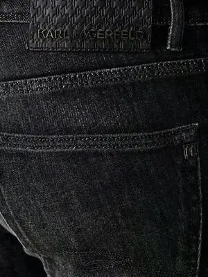 Karl Lagerfeld Faded Whiskered Jeans