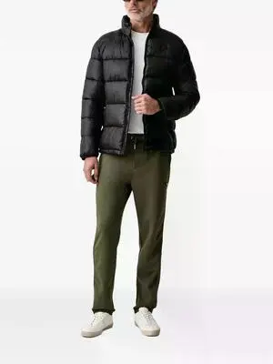 Karl Lagerfeld Quilted Logo-patch Jacket