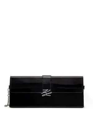 Karl Lagerfeld Logo-plaque Clutch Bag