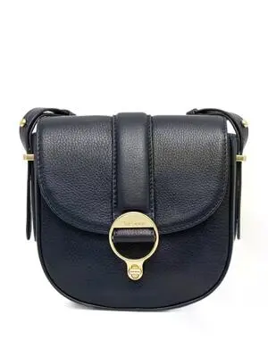 Barbour Elm Leather Crossbody Bag - Blue