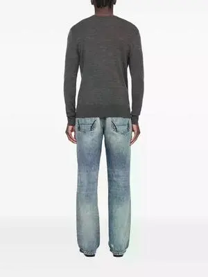 ALLSAINTS Mode Merino Wool Ramskull Jumper