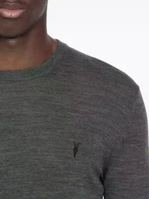 ALLSAINTS Mode Merino Wool Ramskull Jumper