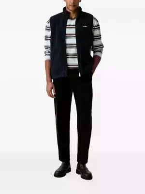 LES DEUX Logo-patch Fleece Vest