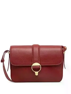 Barbour Logo-plaque Leather Shoulder Bag