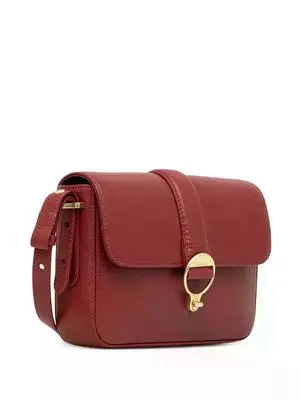 Barbour Logo-plaque Leather Shoulder Bag