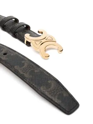 Celine Triomphe Canvas Medium Belt