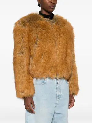 STAND STUDIO Karly Faux Fur Jacket - Multicolor