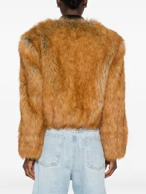 STAND STUDIO Karly Faux Fur Jacket - Multicolor