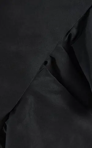 LAQUAN SMITH Contrast Ruffle Mini Skirt