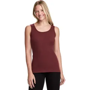 JOCKEY 100% Cotton Rib Tank Currant