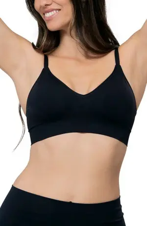UNDEROUTFIT The Neckline Pullover Bralette - Black