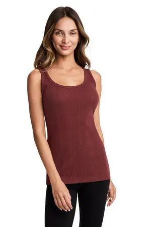 JOCKEY Rib Tank - Currant