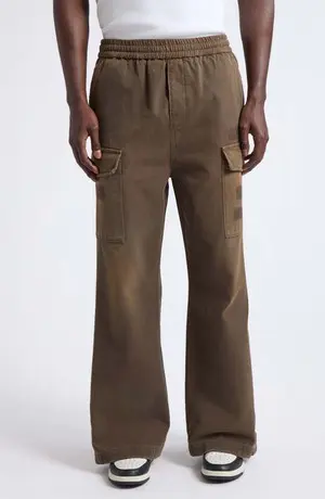 Amiri Cotton Cargo Pants - Deep Olive