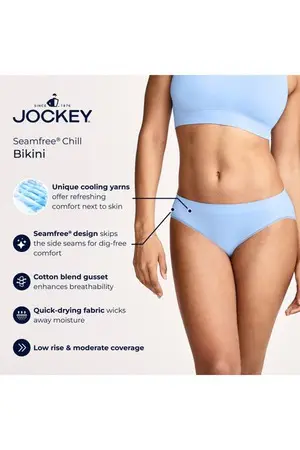 JOCKEY Seamfree Chill Bikini - Frothy Mint