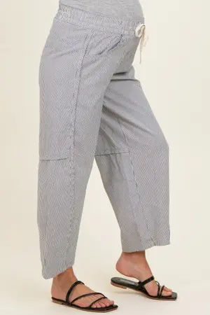 PINKBLUSH Striped Relaxed Fit Pants