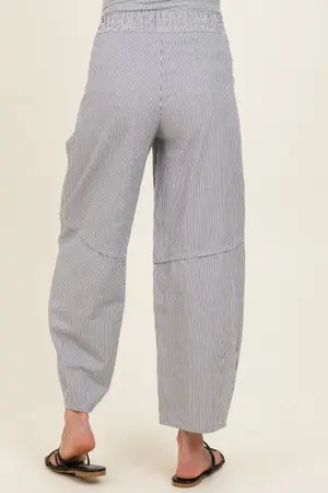 PINKBLUSH Striped Relaxed Fit Pants