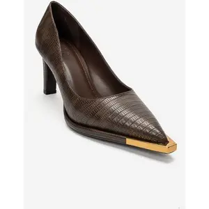 PROLOGUE SHOES Marlotta Stiletto Pump Brown