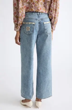 SIEDRES Junie High Waist Straight Leg Jeans