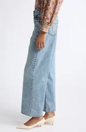 SIEDRES Junie High Waist Straight Leg Jeans