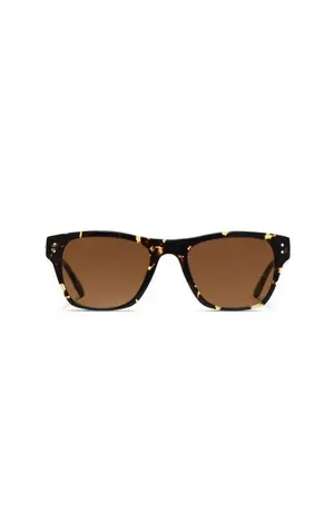 AMELIA E. Sparkle 51mm Square Sunglasses - Tortoise