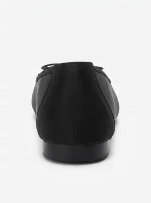 PROLOGUE SHOES Alia Bow Ballet Flat - Black