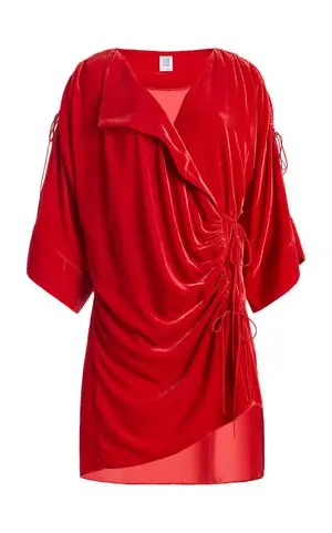 Rosie Assoulin No Strings Attached Mini Dress