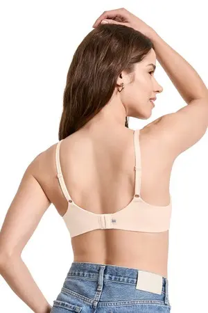 JOCKEY Smooth & Sleek Microfiber Full Coverage Wirefree Unlined T-shirt Bra - Peach Ice