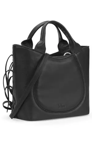 BEHNO Katrina Mini Fringe Leather Tote