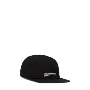 Karl Lagerfeld Nylon Cord Cap - Black