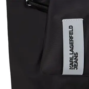 Karl Lagerfeld Padded Nylon Backpack