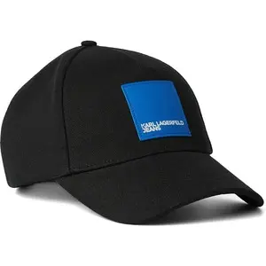Karl Lagerfeld Box Logo Cap - Black