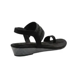 KNEETOES Amara Sandals - Black