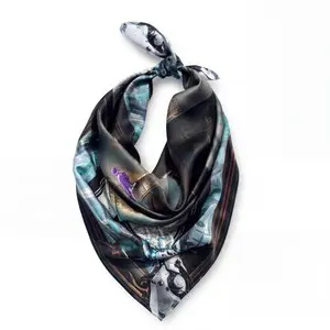 LUNAVERSOUL The Architect Of Phantoms Silk Scarf