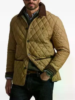 Polo Ralph Lauren Quilted Corduroy-collar Padded Jacket