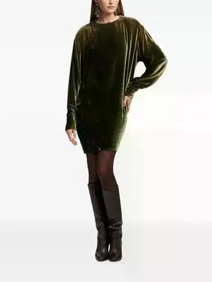 Ralph Lauren Tessy Velvet Mini Dress