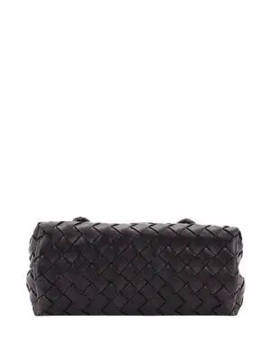 Bottega Veneta Andiamo Top Handle Bag Intrecciato Nappa Small Satchel - Black
